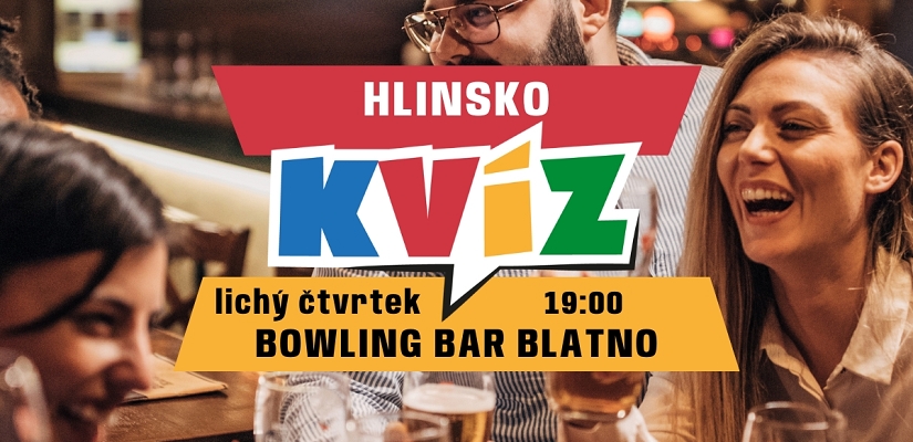 Bowling Bar Blatno zve na první kolo Chytrého kvízu a pizzu zdarma pro ...